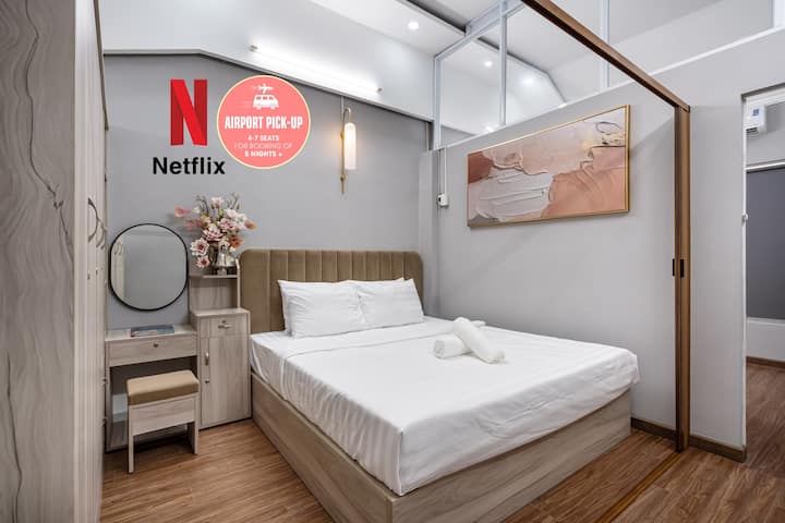 Freepickup#central Loft#king#balcony#500m Benthanh - Binh Hung