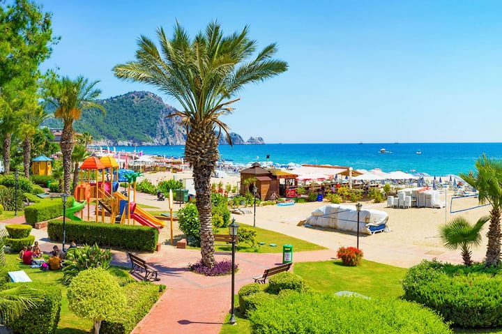 Qoople Elysee4 Apartment Near Cleopatra Beach - Alanya