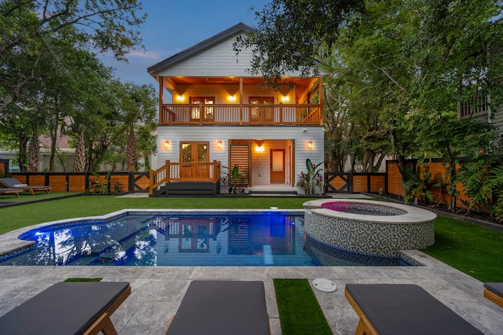 New Bespoke Eco Retreat! Pool•spa•historic Dist! - St. Augustine, FL
