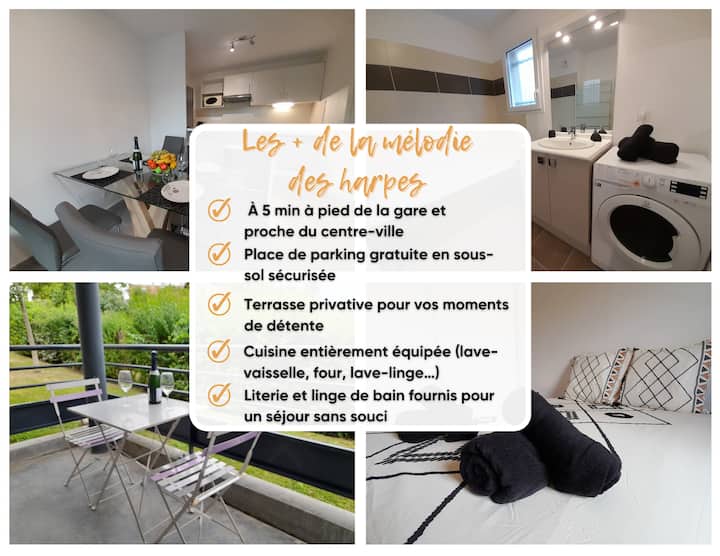 T3 Calme – Proche Gare, Crêtes & Parking Gratuit - Évian-les-Bains