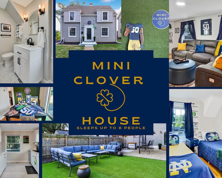 Notre Dame Mini Clover House - Notre Dame, IN