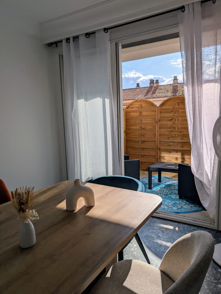 La Planque,t4 Confort & Terrasse - Valence