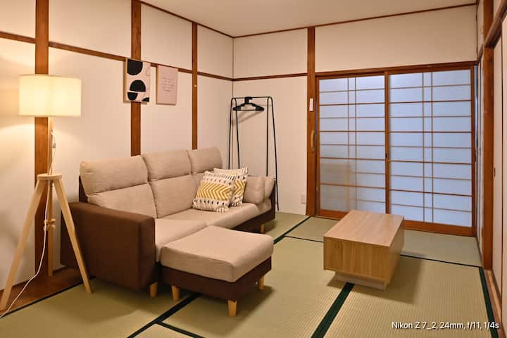 3-min Drive Nagoya Sta/2 Baths /12ppl/free Parking - Nagoja