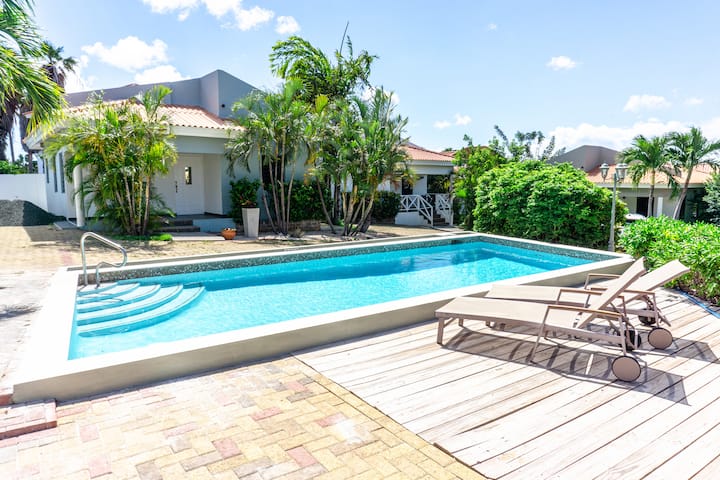 Tropische 4p Bungalow Jan Thiel - Caribbean