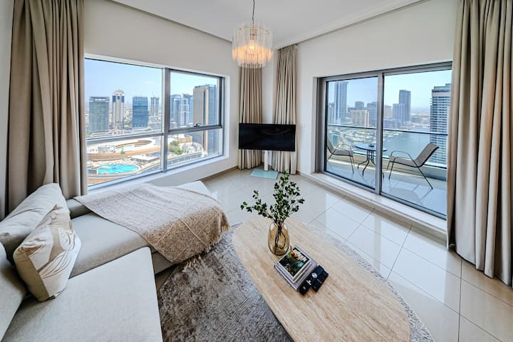 1bd Canal View For 4 In Bay Central, Dubai Marina - Dubai