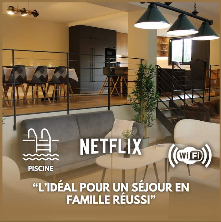 Villa Briffaults - Piscine - Aire De Jeux - Wifi - Département Val-d'Oise