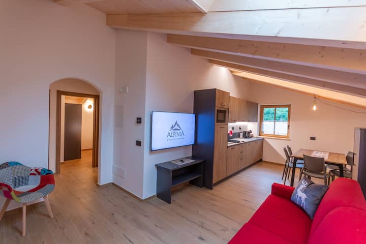Alpinia Re Laurin: Appartamento Con Private Spa - Moena