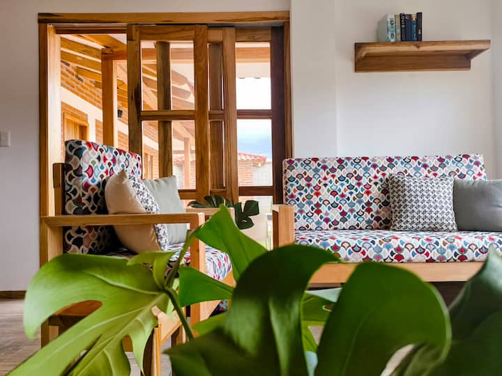 Cozy Garden House With A View In Cotacachi - Cotacachi