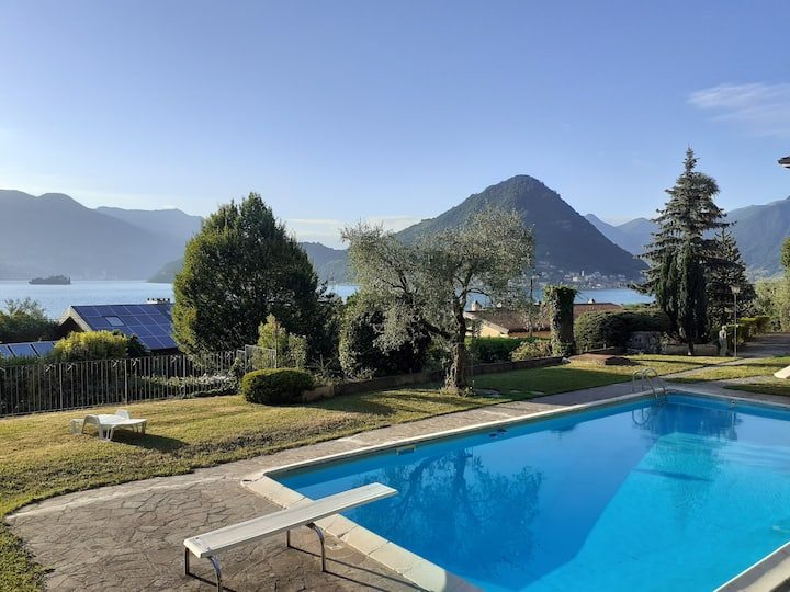 Relax In Villa With Pool And Lake View [2°] - Iseo