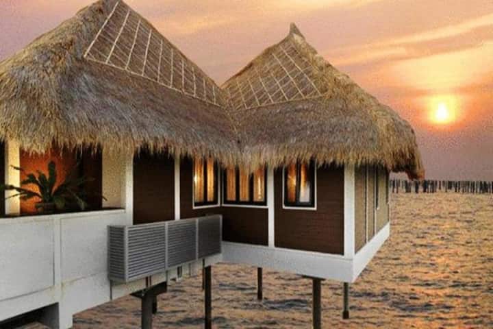 3bed Room  Palm Tree Water Villa 111   Holidays - Bagan Lalang