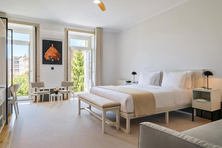 Rosário Suites Townhouse - Suite Deluxe Av/balcon - Porto