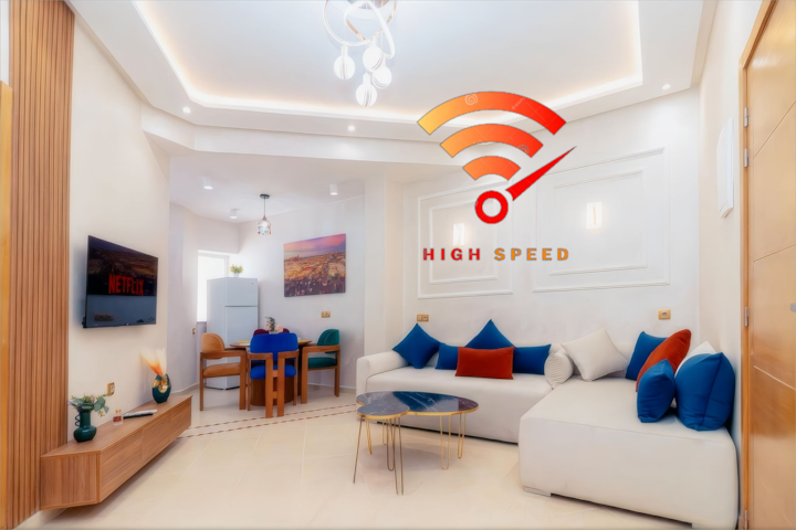 Apt Vip Guéliz:piscine|clim|parking|wifi Fibre200m - Marrakech