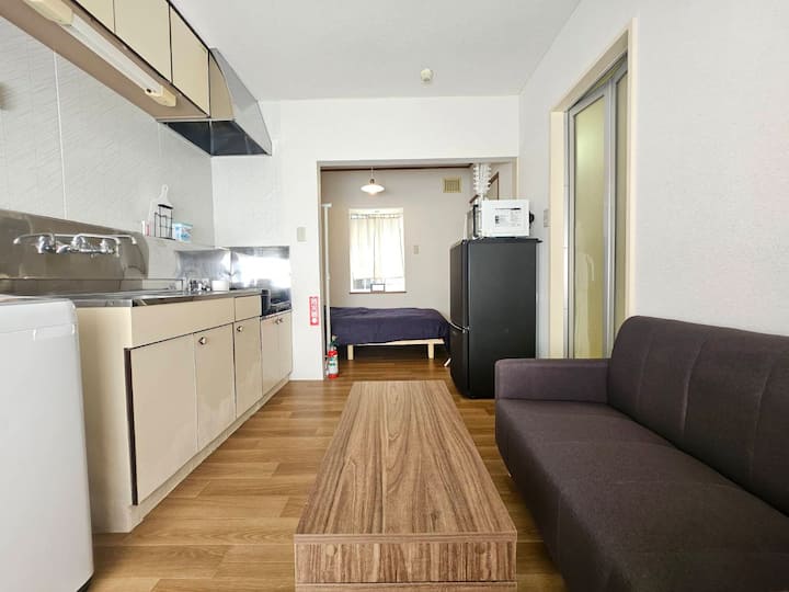 8 Min. From The Subway Station! 1k Apartment! #103 - Sapporo