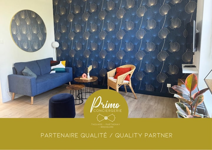 Maison Malabry En Centre Ville Avec Jardin 6 Pers - Bressuire