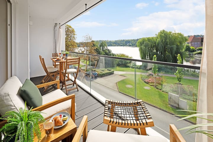 Maisuites Eisvogel - Luxuswohnung Mit Seeblick - Mölln