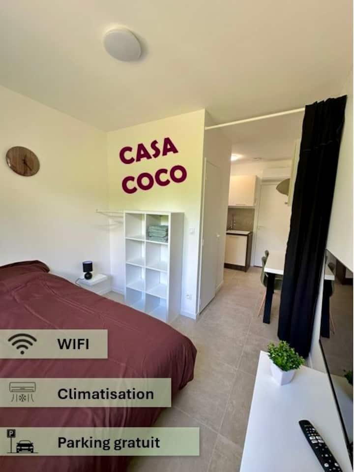 Studio Casa Coco-2pers Béligneux - Meximieux