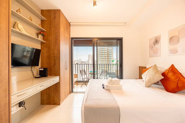 Aconchegante Studio Próximo Ao Metrô Paraiso - Paraíso