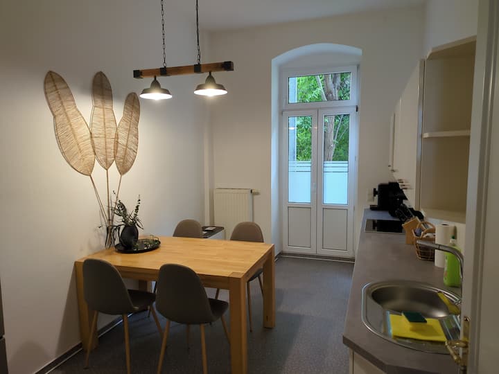 3-zi.-wohnung Für 5 | Bahnhof Neustadt & Balkon - Dresde