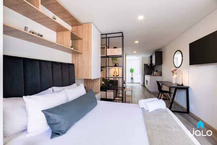 Magnificent Loft Zona T/ Wifi / Great View By Jalo - Bogotá