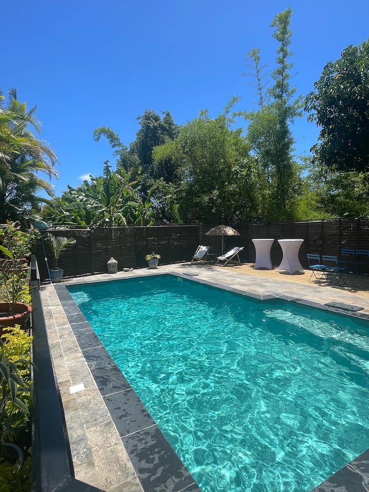 Belle Villa Spacieuse Avec Piscine Et Vue Mer - La Réunion