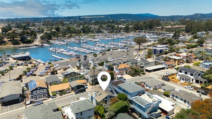 Harbor Haven-ocean Views, Steps To Beach + Dining - Santa Cruz, CA