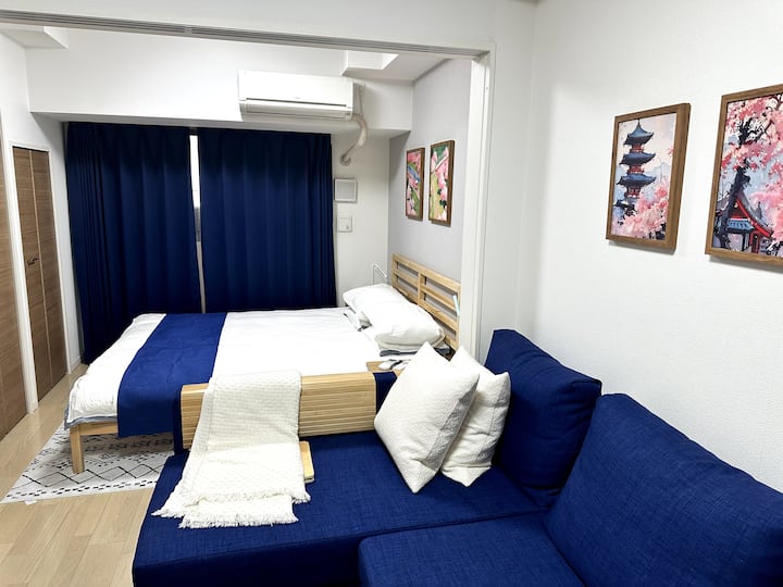 1 Bedroom Osaka Condo Dotonbori 507 - 難波