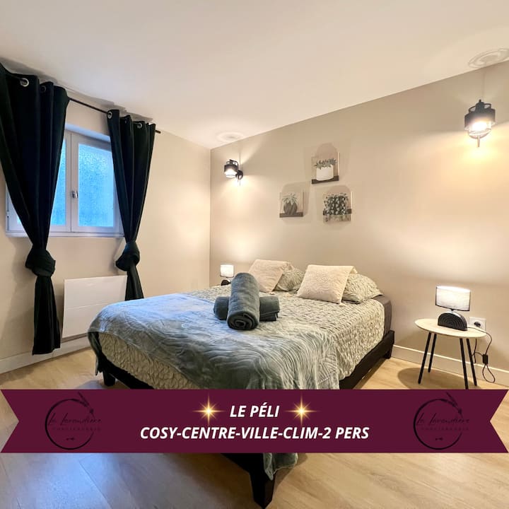 Le Péli - Cosy | Centre-ville | Clim | 2 Personnes - Pélissanne