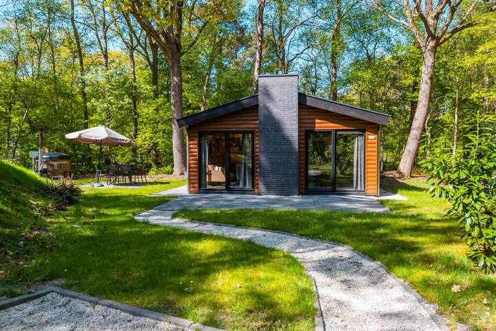 Esborg Lodge With Hot Tub | 6 Persons - Niederlande