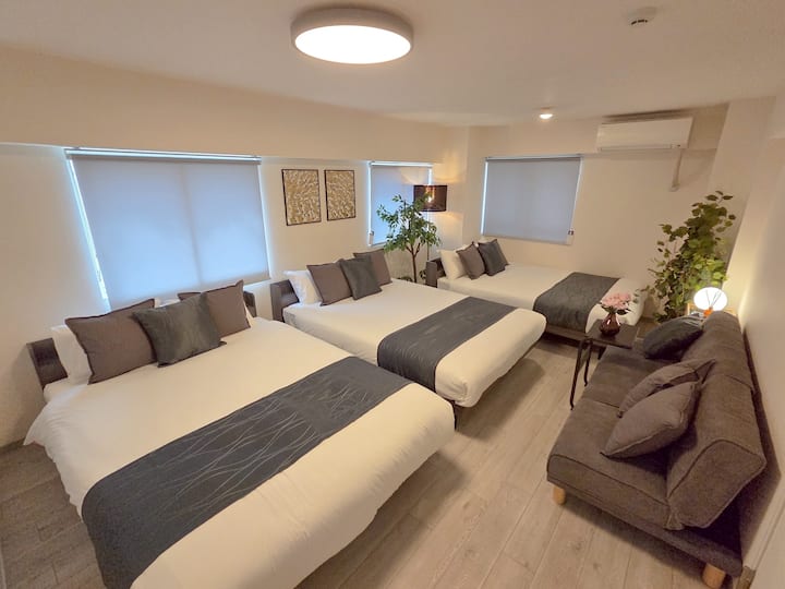 S32|2025年9月オープン|観光スポットの人気エリア浅草寺敷地横ホテル誕生|最大7名 - 긴자