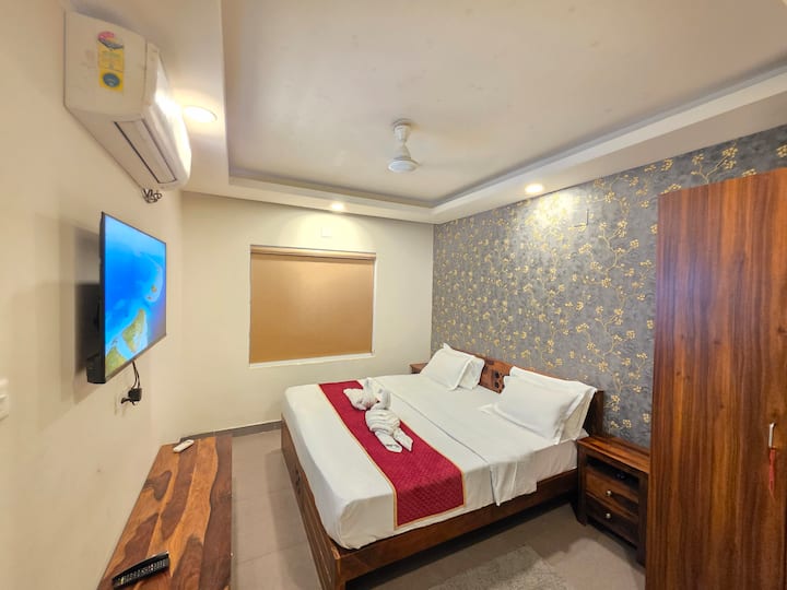 Gih_ac_1bhk_near_beach_with_kitchen_2washroom_6pax - 푸리