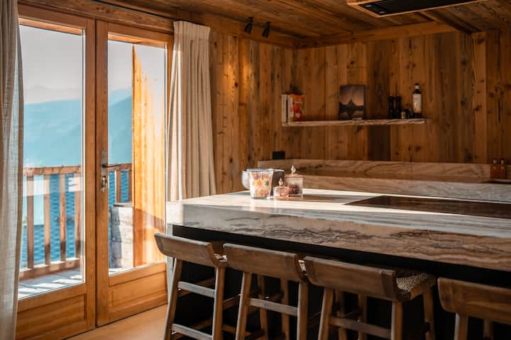 Luxury Chalet Sapin Famille Confort Piscine Vue - La Rosière