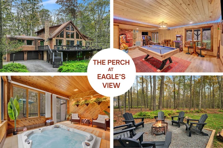 New! Arcade-sauna-hottub-gym-firepit-bbqgrill - Pocono Mountains, PA