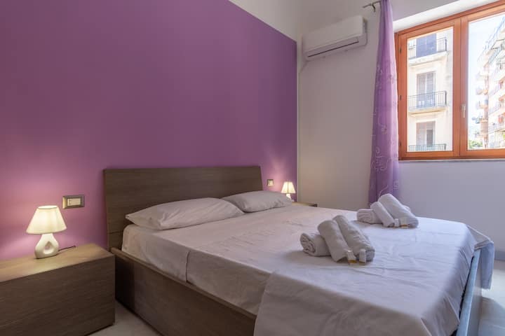 15 Min->centre Historique | 5 Min->bus | Balcon - Capaci