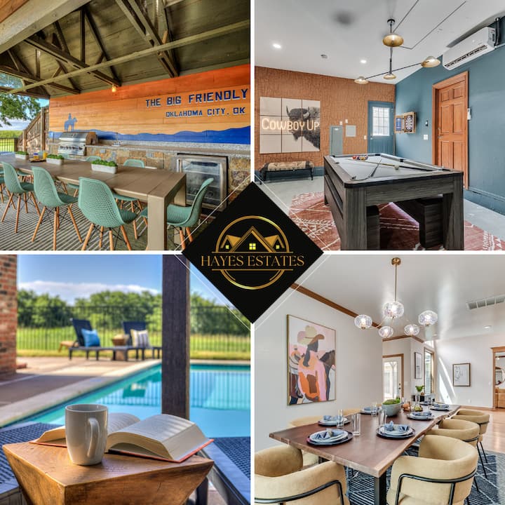 The Big Friendly - Heated Pool, Hottub, Gameroom - Oklahoma City, OK
