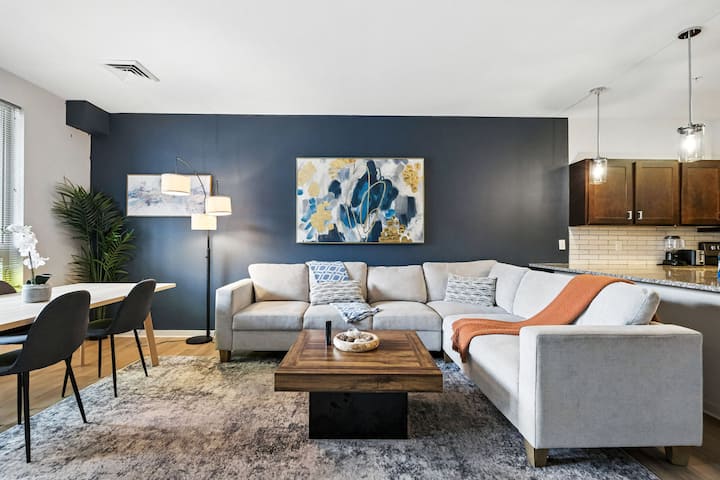 Chic 3br | Gym | Pets | Sleeps9 - Pittsburgh, PA
