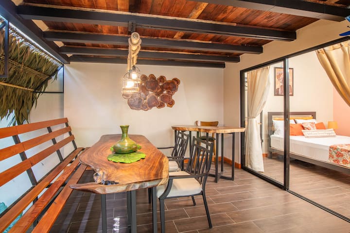 Aloki Tsalú 1 House With A/c Steps From The Beach - Punta Uva