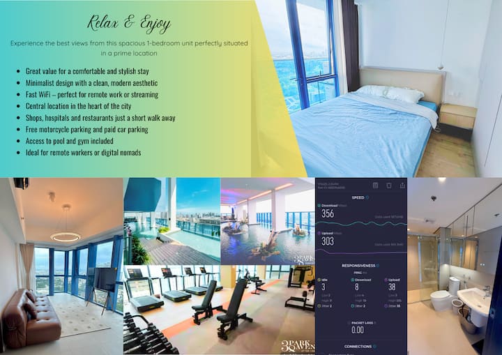 Best View! 1br/it Park/fast Wifi/infinity Pool - Cebu City