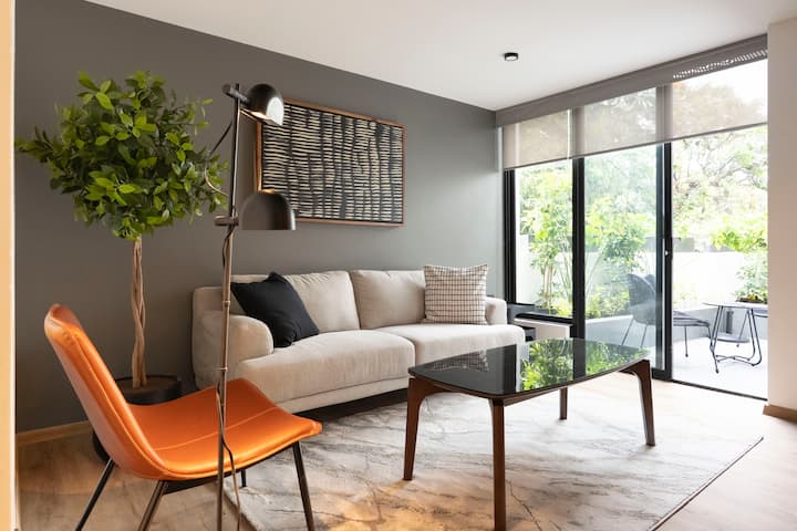 Amplio Departamento Para 4 Cerca De Coyoacán | Mak - Mexico City