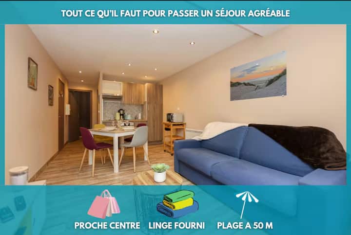 Le Tourterellois, à 50 M De La Plage - Sainte-Cécile Plage