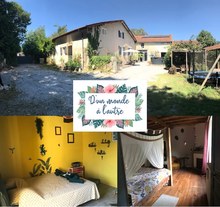 Maison à La Campagne Entre Montagne Et Mer - Orthez