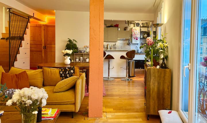 Duplex Très Ensoleillé 2 Pas Du Canal - Párizs