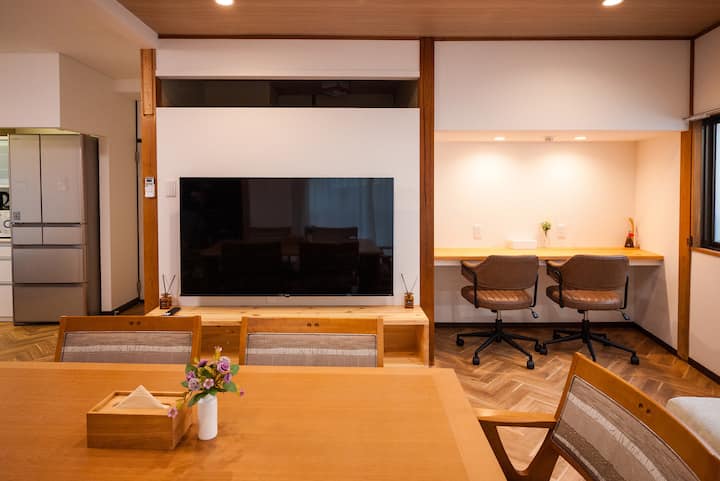 たびんちゅの宿は、貸切の宿で10名様まで宿泊可能です。 - 도야마시
