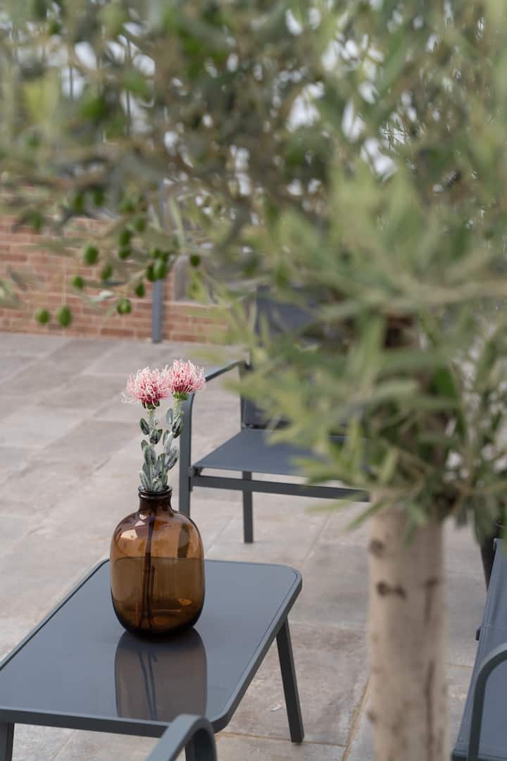 Modern Studio With Sofa Bed & Terrace – 2 Pax - Morón de la Frontera