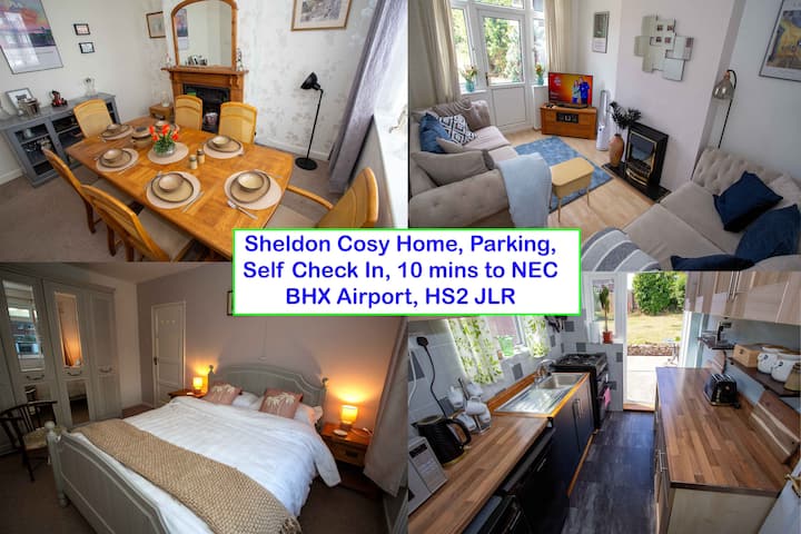 Comfortable Home Near Nec, Bhx. - Solihull