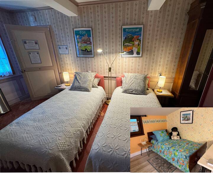 Chambre Climatisée + Enfant - Mirepoix