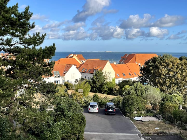 Appartement 4 Pax Avec Vue Mer, Calme, 5 Min Plage - Wissant