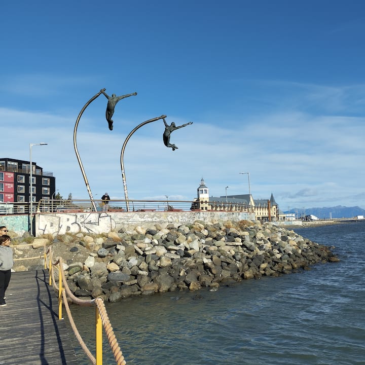 Cómodo Departamento Cerca De La Costanera. - Puerto Natales