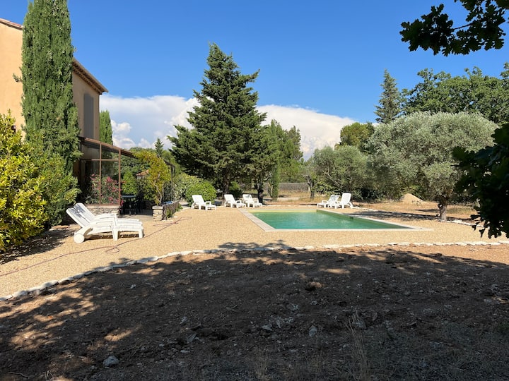 Luberon 8 Pers 4chbres Piscine - Roussillon