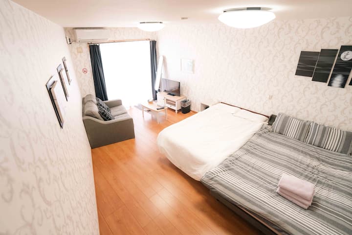 180度絶景オーシャンビュー恩納1dk 海辺ステイ【2階d室】|青の洞窟 車で1分 - Okinawa