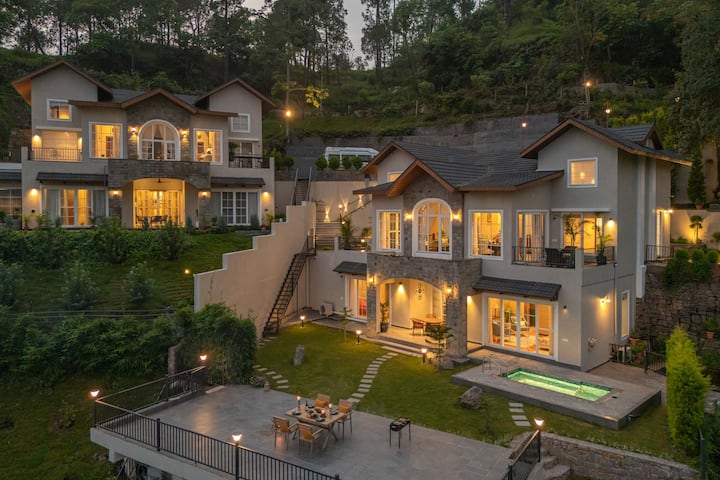 3 Br Amaya Villa – Pool, Bbq & Comfort | Stayvista - Solan
